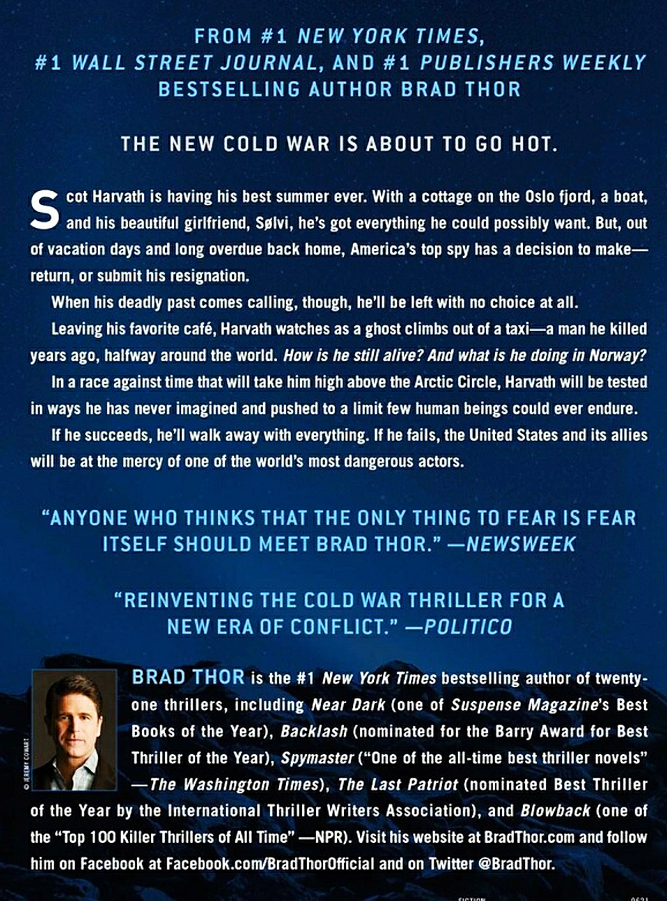Books - Review Of Black Ice By Brad Thor - 2021 - Gorgeous Sequel ...